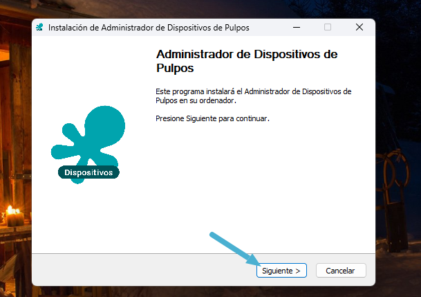 ¿Cómo instalar el Administrador de Dispositivos de Pulpos?